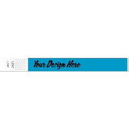 Custom 1" Detachable Stub Tyvek Wristbands