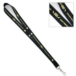 Nylon Screen Printed Lanyards